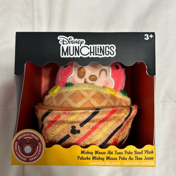 Disney | Toys | Disney Munchlings Mickey Mouse Ahi Tuna Poke Bowl Nwt ...
